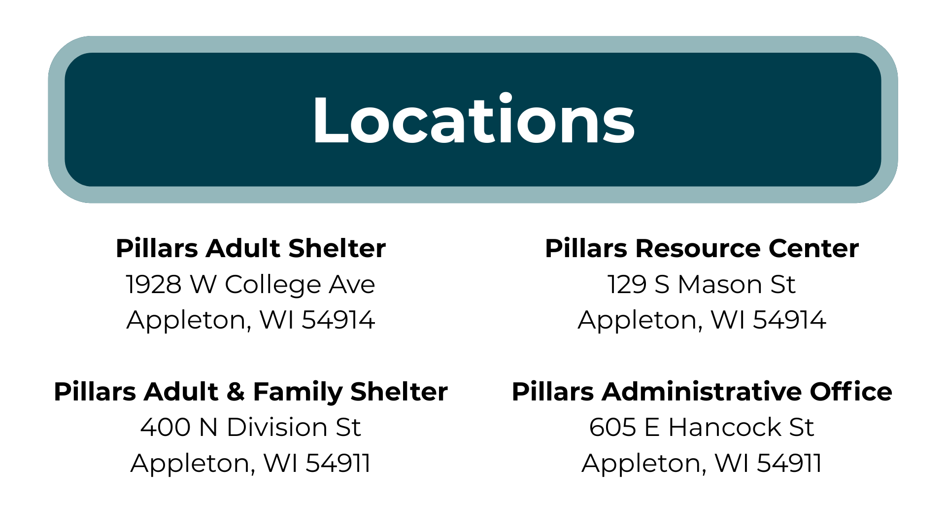 Become a Volunteer - Pillars